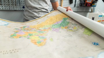 Best wall map